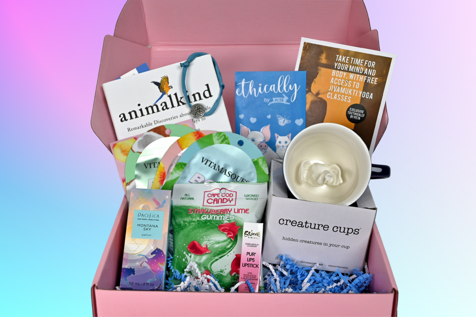 Get Your Paws on PETA’s New Vegan Product Box | PETA