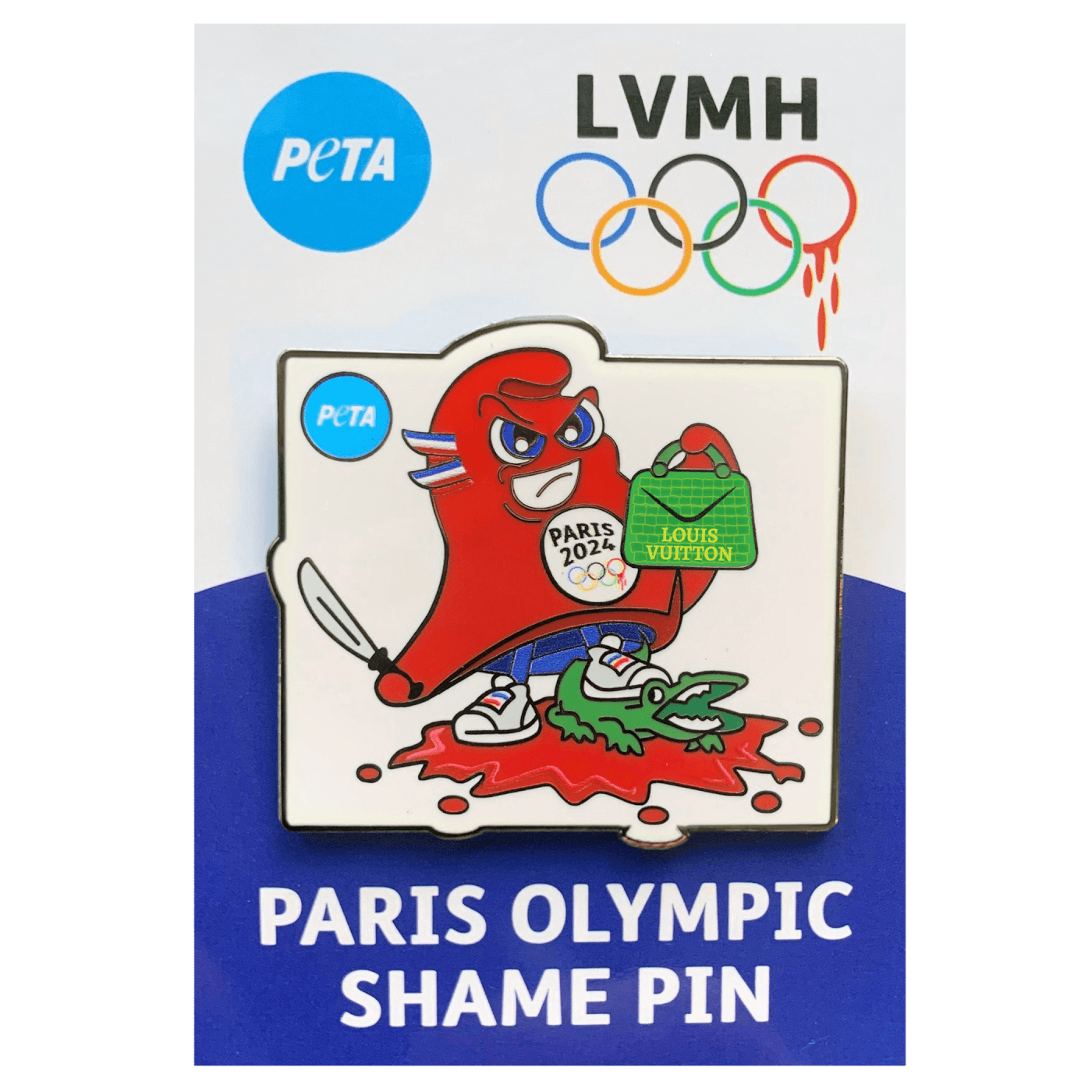 Crocodile Killers LVMH Sponsor the Paris Olympics | PETA